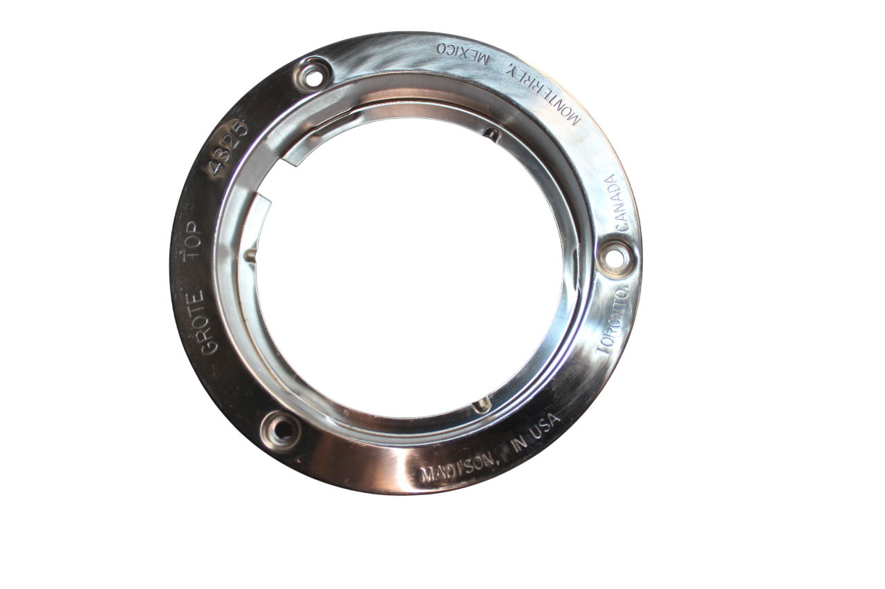 ARO METALICO REDONDO 4" EN ACERO INOXIDABLE – Importantes